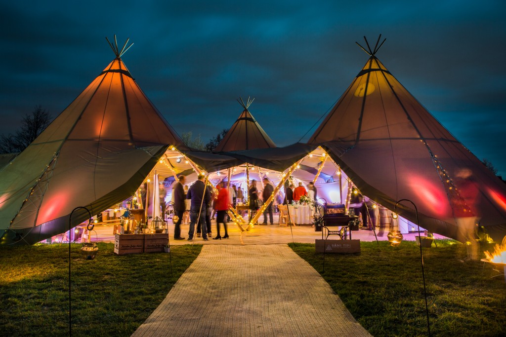 Teepee Tent Wedding Wedding Marquee & Tipi Hire Cornwall & Devon | The